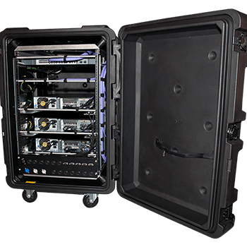 Mobile Computer Racks | C4ISR Applications | Captec